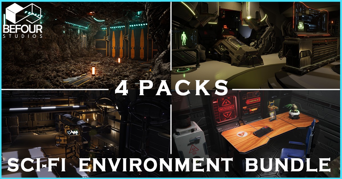 Sci-Fi Environment Bundle | 3D Sci-Fi | Unity Asset Store