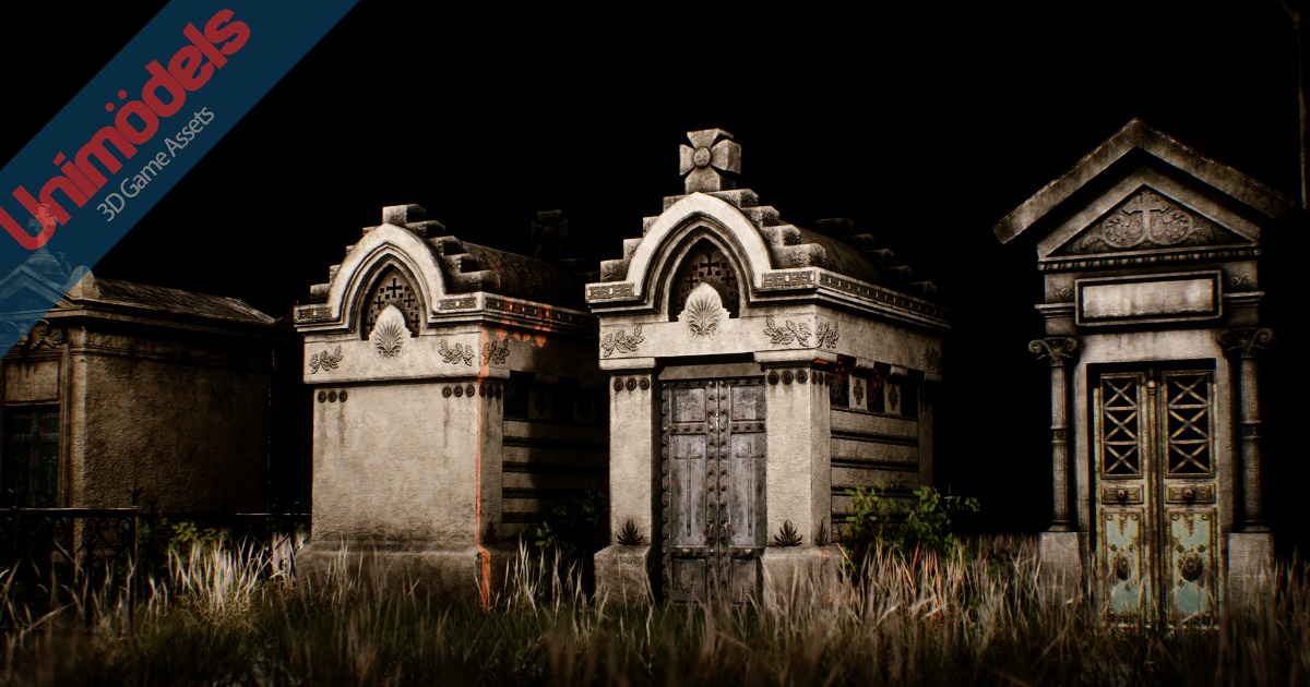 Cemetery Vol. 2 | 3D Exterior | Unity Asset Store