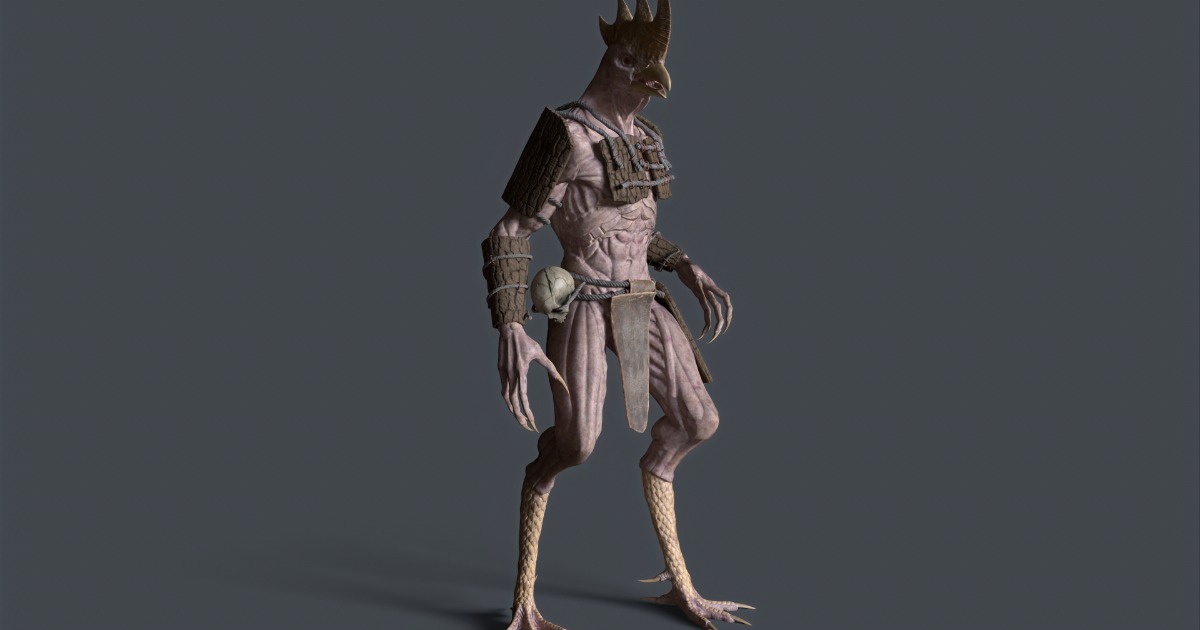 MonsterBird_2 | 3D Creatures | Unity Asset Store