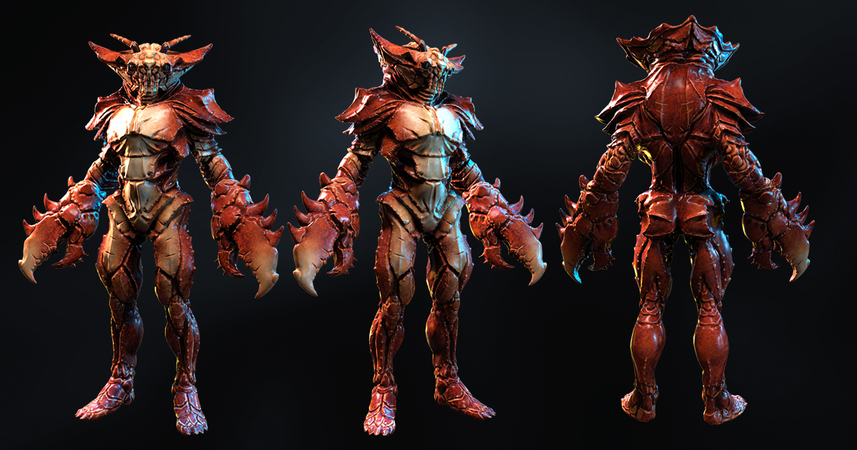 Monster Underwater 05 | 3D Creatures | Unity Asset Store