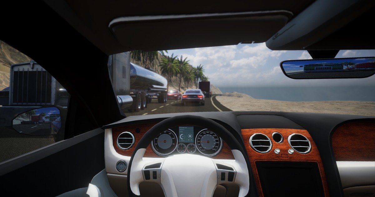 Car interior 05 | 3D Land | Unity Asset Store