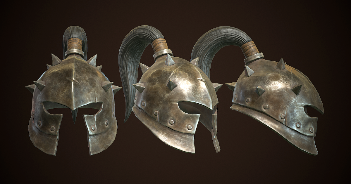 Orc Helmet 02 | Props | Unity Asset Store