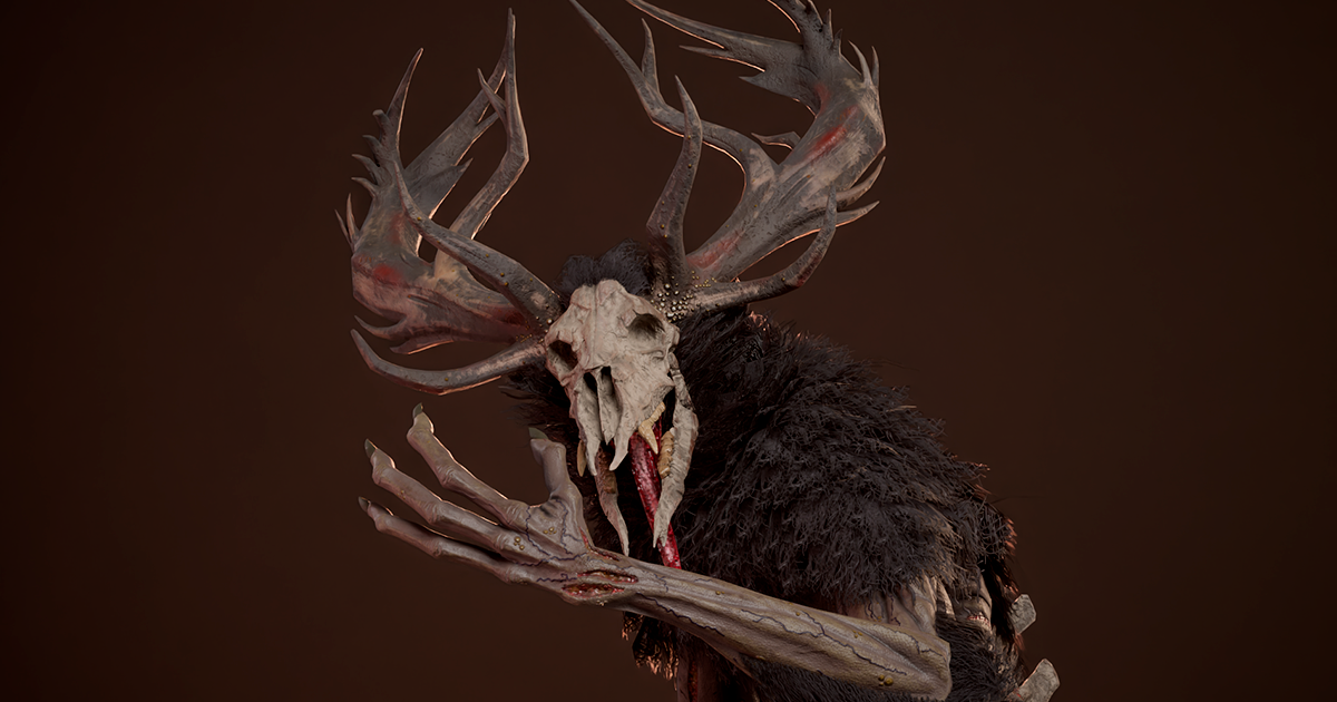 WendigoMonster | 3D Creatures | Unity Asset Store