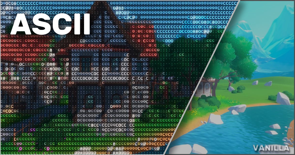 Retro: ASCII | Fullscreen & Camera Effects | Unity Asset Store
