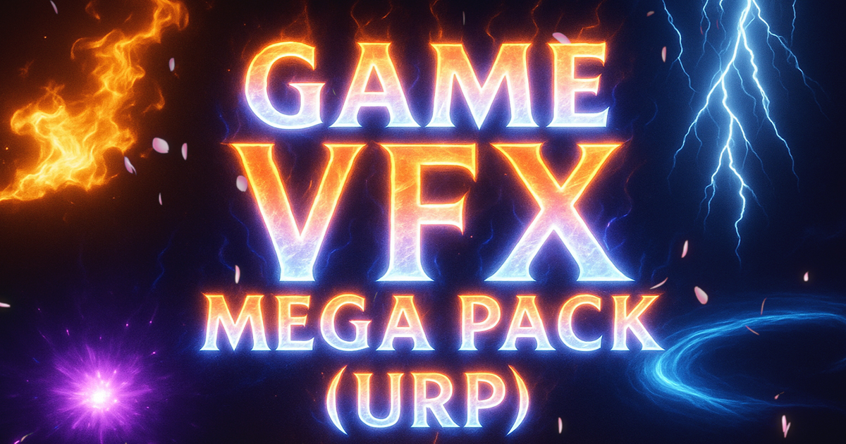 Game VFX Mega Pack(URP) | ビジュアルエフェクト パーティクル | Unity Asset Store