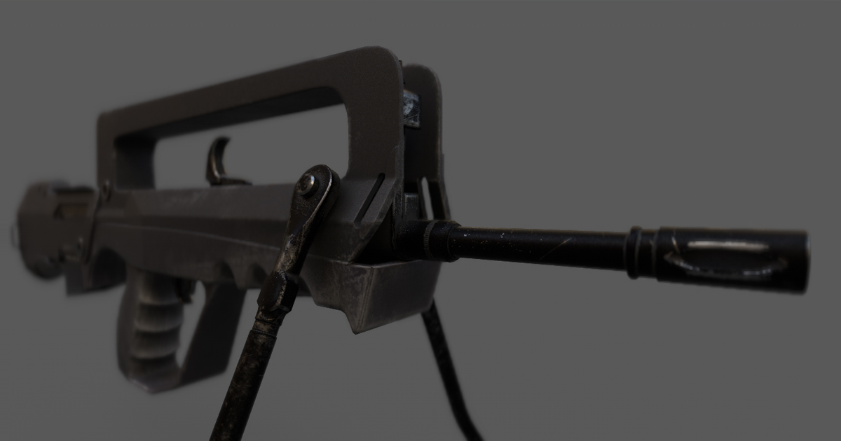 FAMAS G2 | 3D Guns | Unity Asset Store