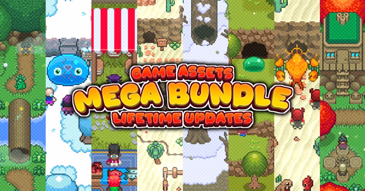 Mega Game Assets All-In-One | 2D Environments | Unity Asset Store