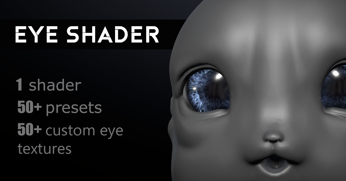Eye Shader (50+ presets, shader graph, customizable) | VFX Shaders ...