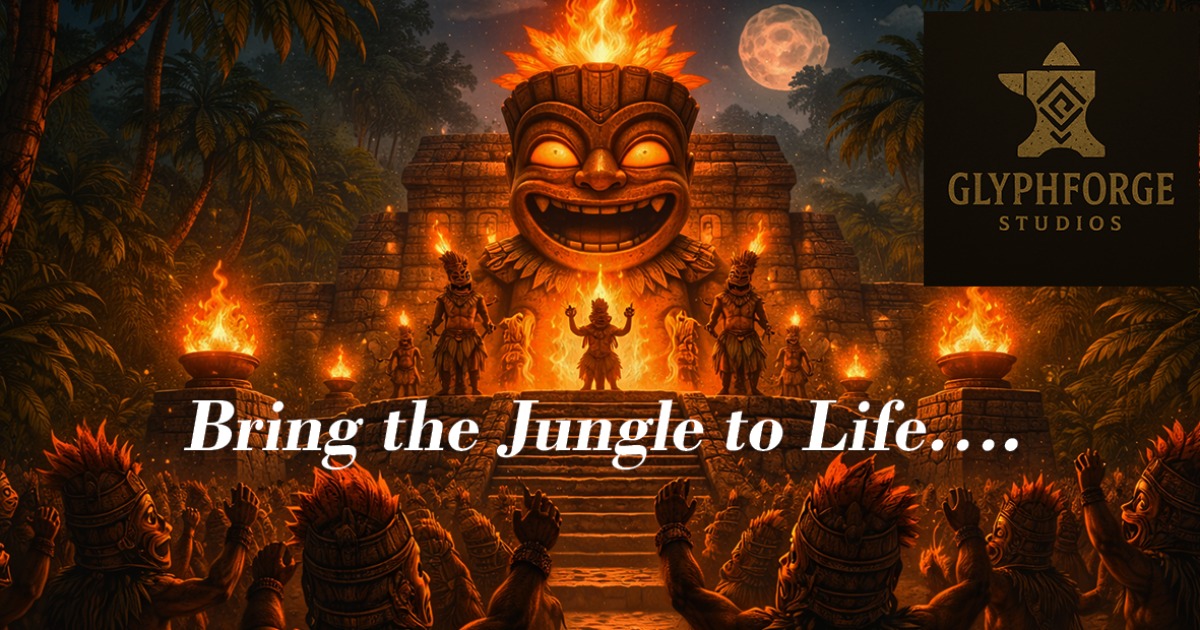 Tropical Tiki Jungle Deluxe Stylized Bundle | 3D Props | Unity Asset Store