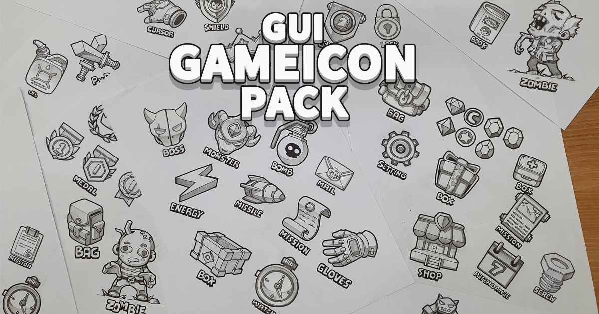 High resolution game icon!! | 2D Icons | Unity Asset Store