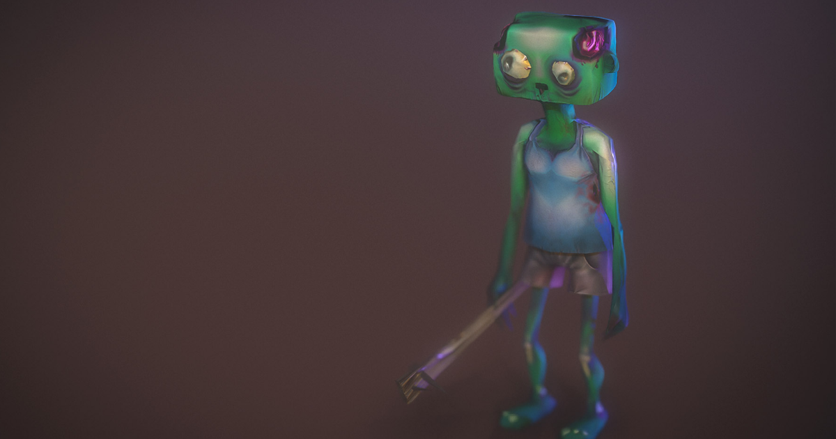 Zombie Cartoon | 3D Humanoids | Unity Asset Store