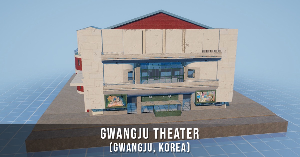 Gwangju Theater | 3D Environments | Unity Asset Store