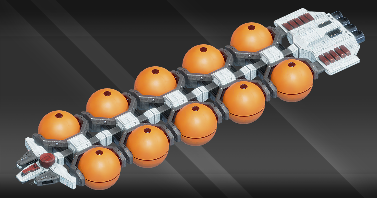 Spaceship TS23 Heavy Tanker | 3D Space | Unity Asset Store