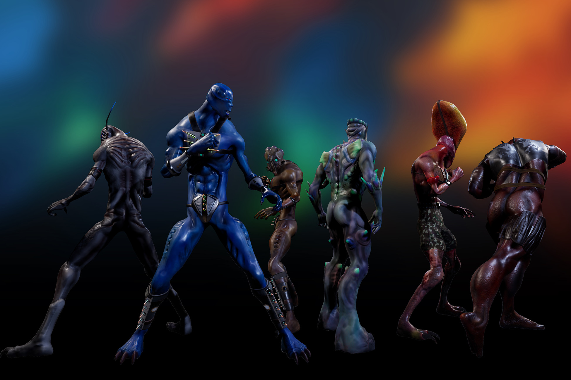 Alien Pack GHS 2 | 3D Creatures | Unity Asset Store