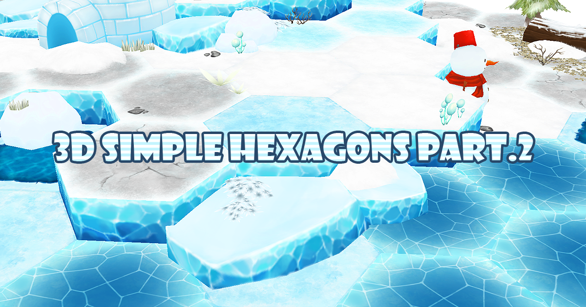 3D Simple Hexagons Part.2 | 3D Environments | Unity Asset Store