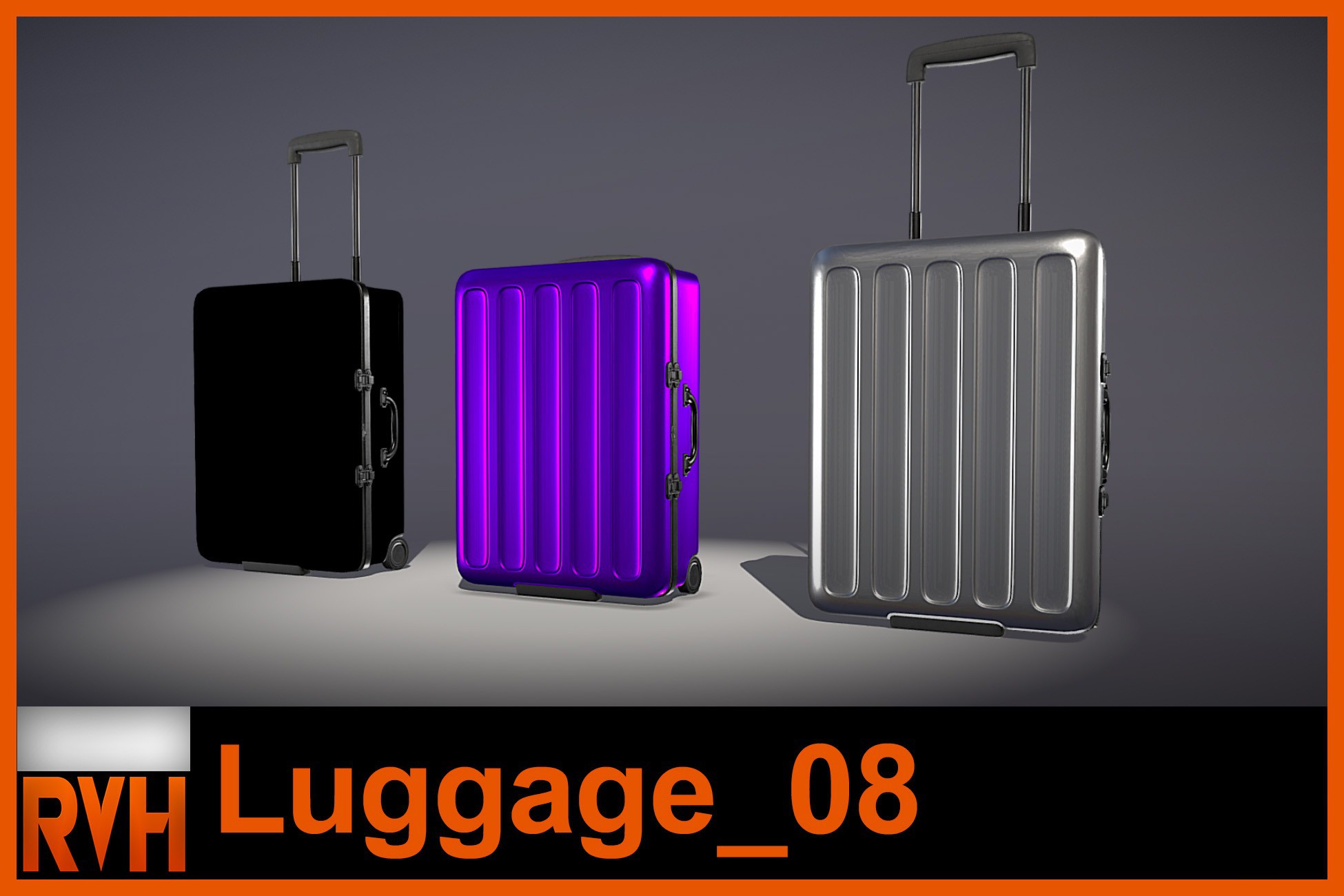 Luggage_08 | 3D Props | Unity Asset Store