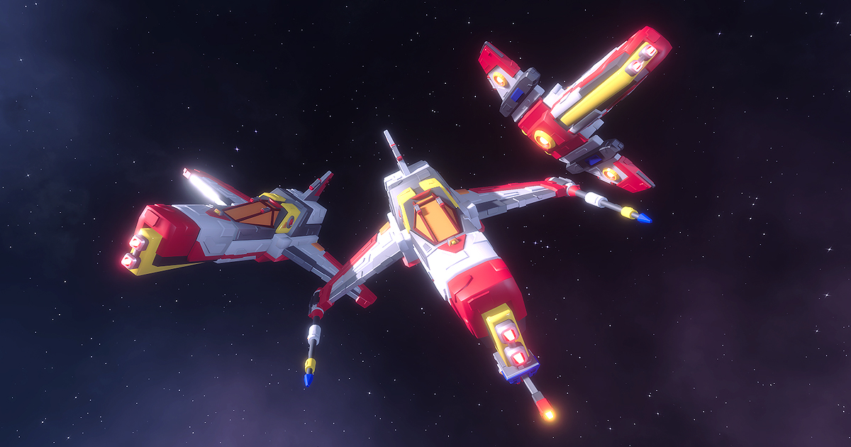 Sci-Fi Space Fighter PBR | 3D Space | Unity Asset Store