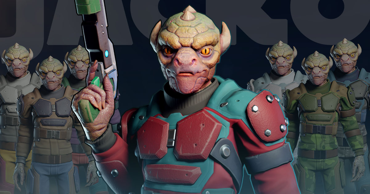 Jacko Alien Soldier - Stylized Character | 3D Humanoids | Unity Asset Store