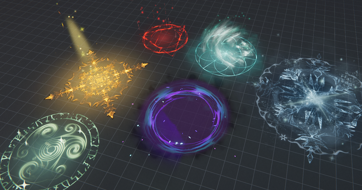 Stylized AOE Magic Spells | Spells | Unity Asset Store
