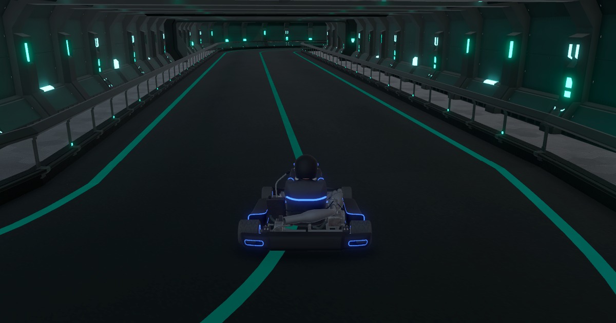 Modular Racing Kart Track | 3D Sci-Fi | Unity Asset Store
