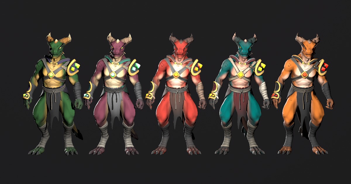 Drake Warrior | 캐릭터 | Unity Asset Store