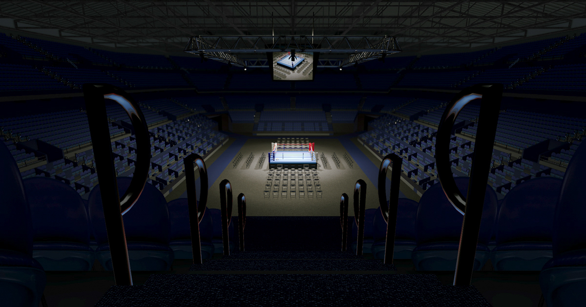 Boxing Arena | 3D Interior | Unity Asset Store