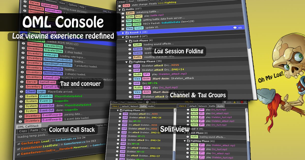 OML Console Community Edition | Utilities Tools | Unity Asset Store