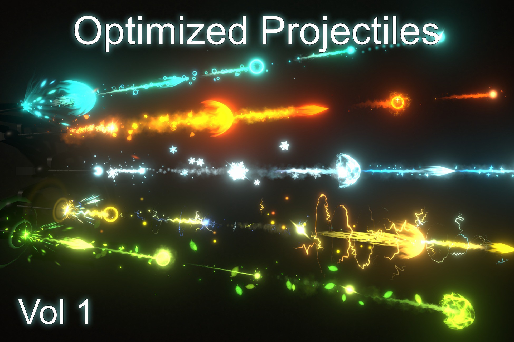 Optimized Projectiles VFX Vol. 1 | VFX | Unity Asset Store