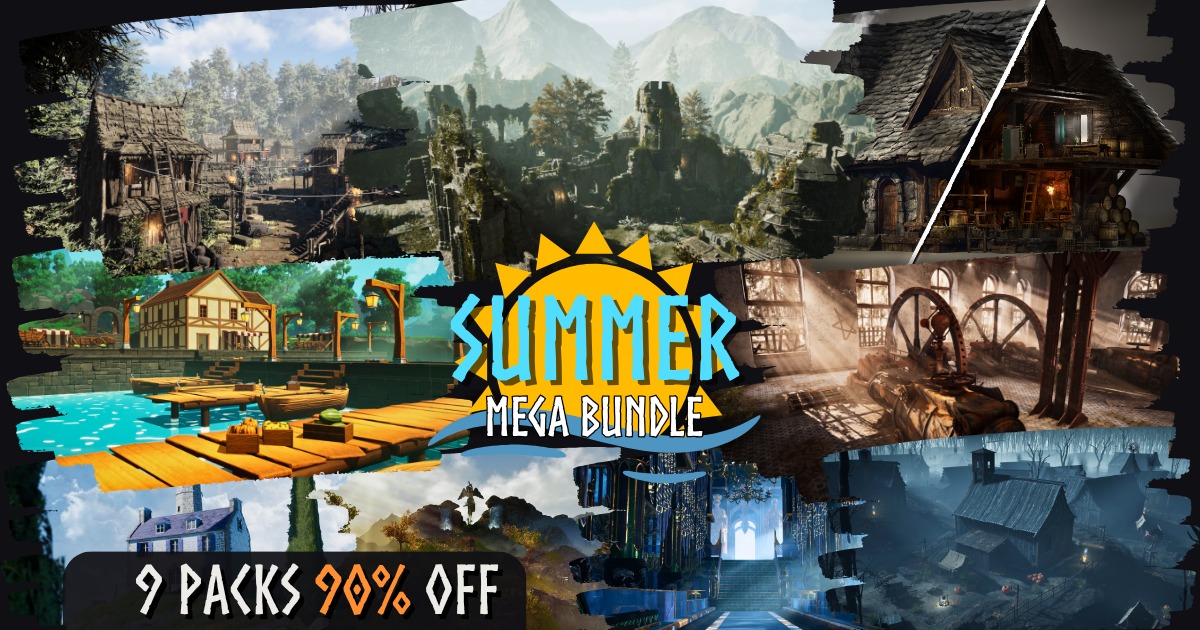 Summer Mega Bundle (9 Packages) | 3D ファンタジー | Unity Asset Store