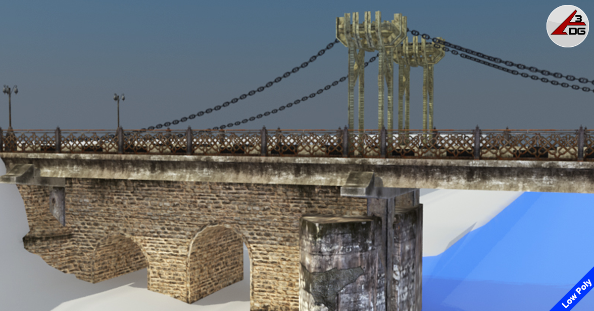 Bridge Chain Kutaisi | 3D 道路 | Unity Asset Store