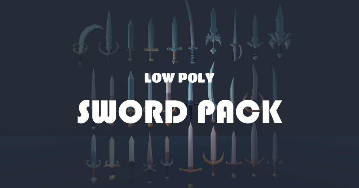 POLYGON SWORD PACK - Low Poly EasyKit | 3D Weapons | Unity Asset Store
