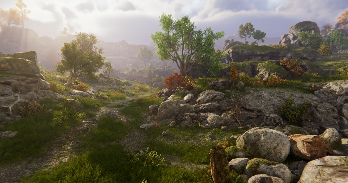 Rocky Hills Environment - Mega Pack (SRP) | 3D Landscapes | Unity Asset ...