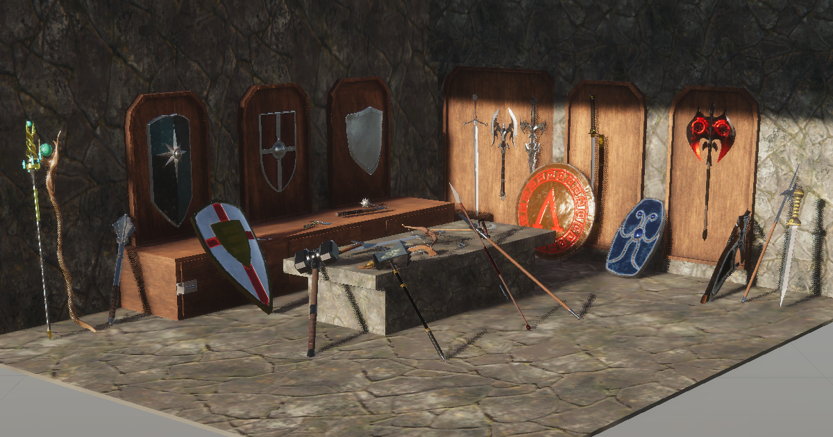 Simple Medieval Weapons | 3D Weapons | Unity Asset Store