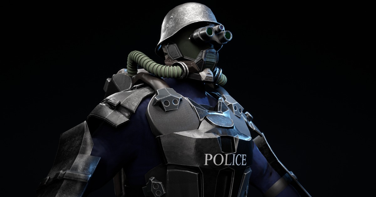 Mercenary 1 | 3D Characters | Unity Asset Store