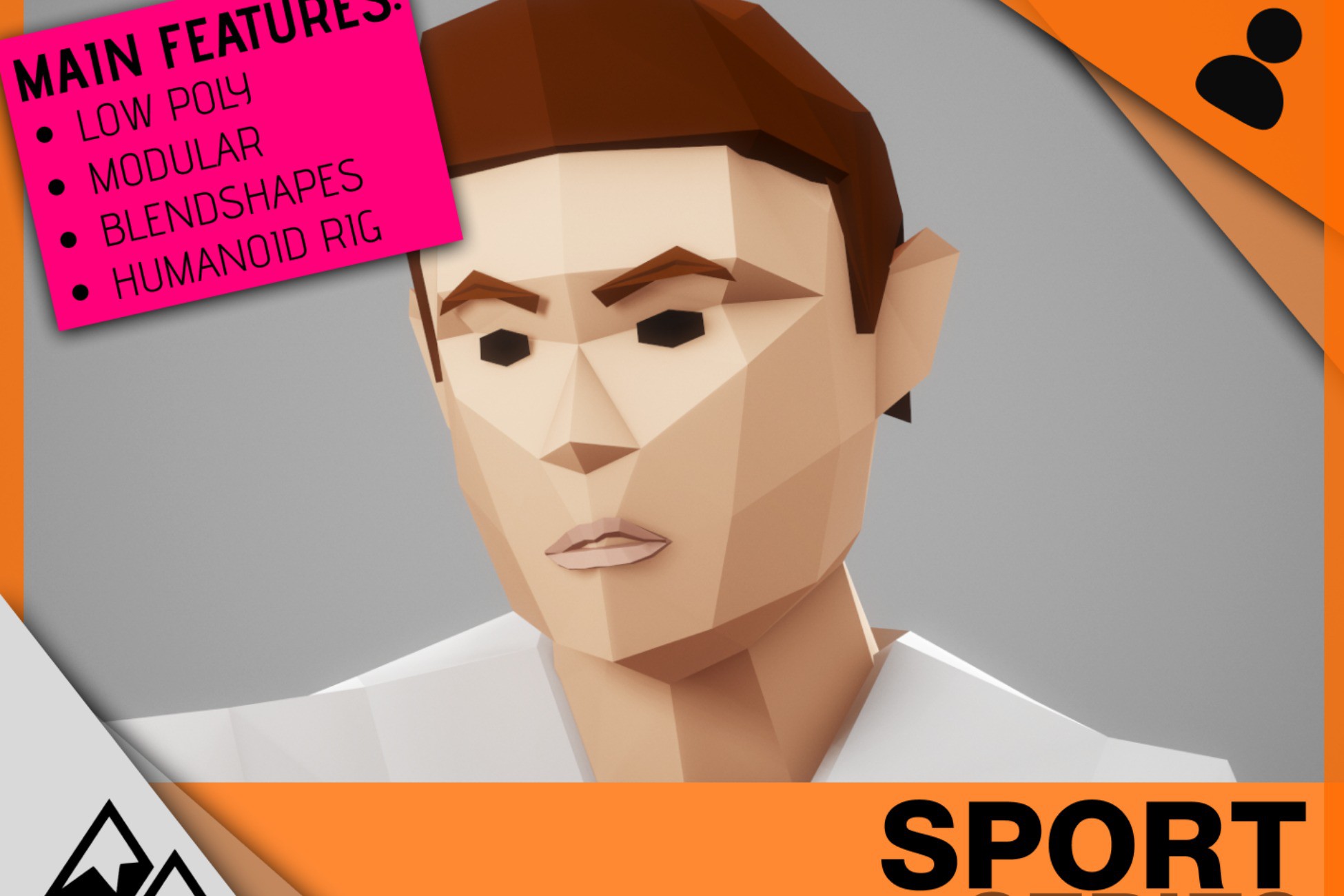 BOXER - Low Poly Style Male Character | Characters | Unity Asset Store