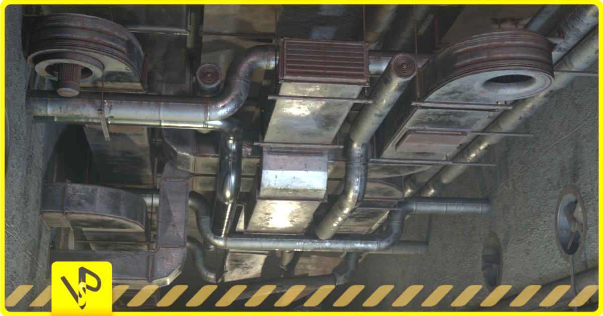 Ventilation System pack | 3D Industrial | Unity Asset Store