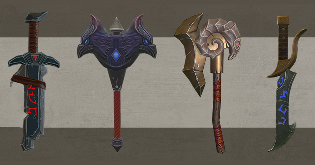 Stylized Weapons Pack | 3D Weapons | Unity Asset Store