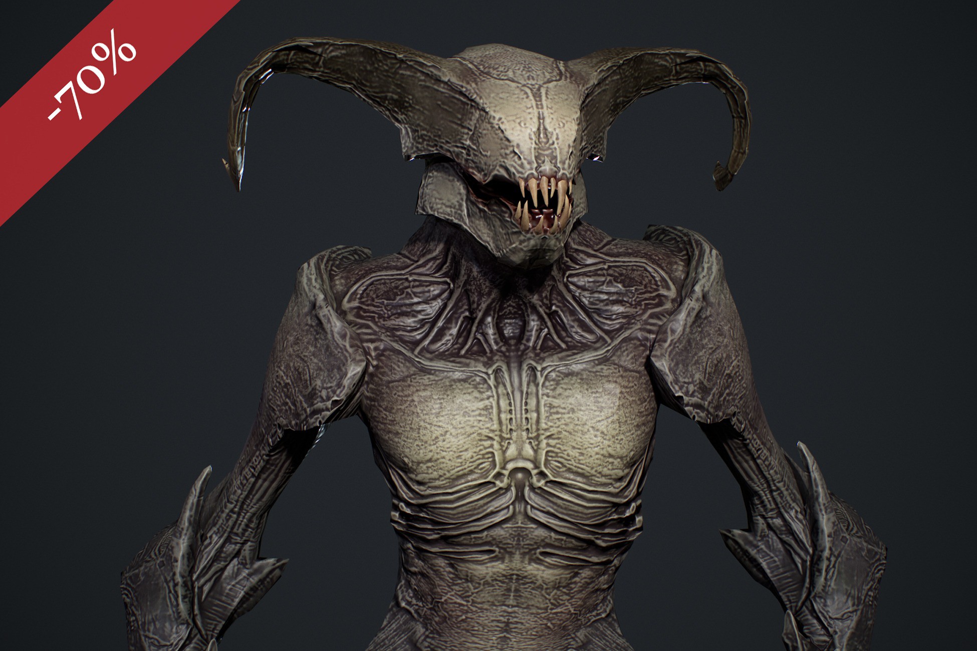 Faceless Demon 4 | 3D Creatures | Unity Asset Store