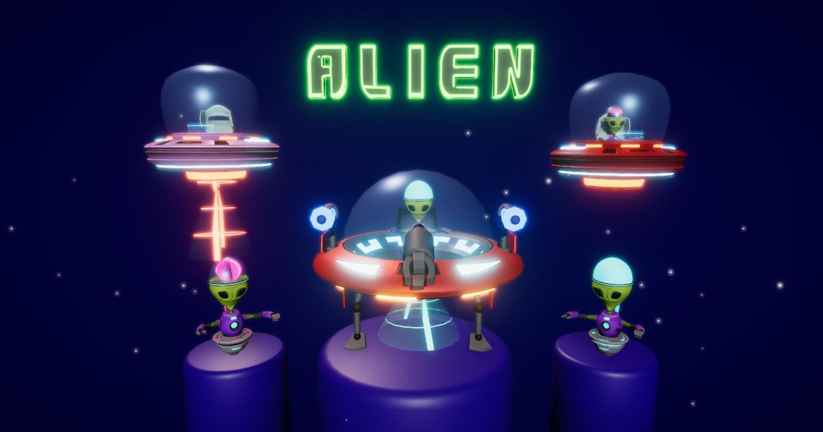 UFO and Alien | Characters | Unity Asset Store