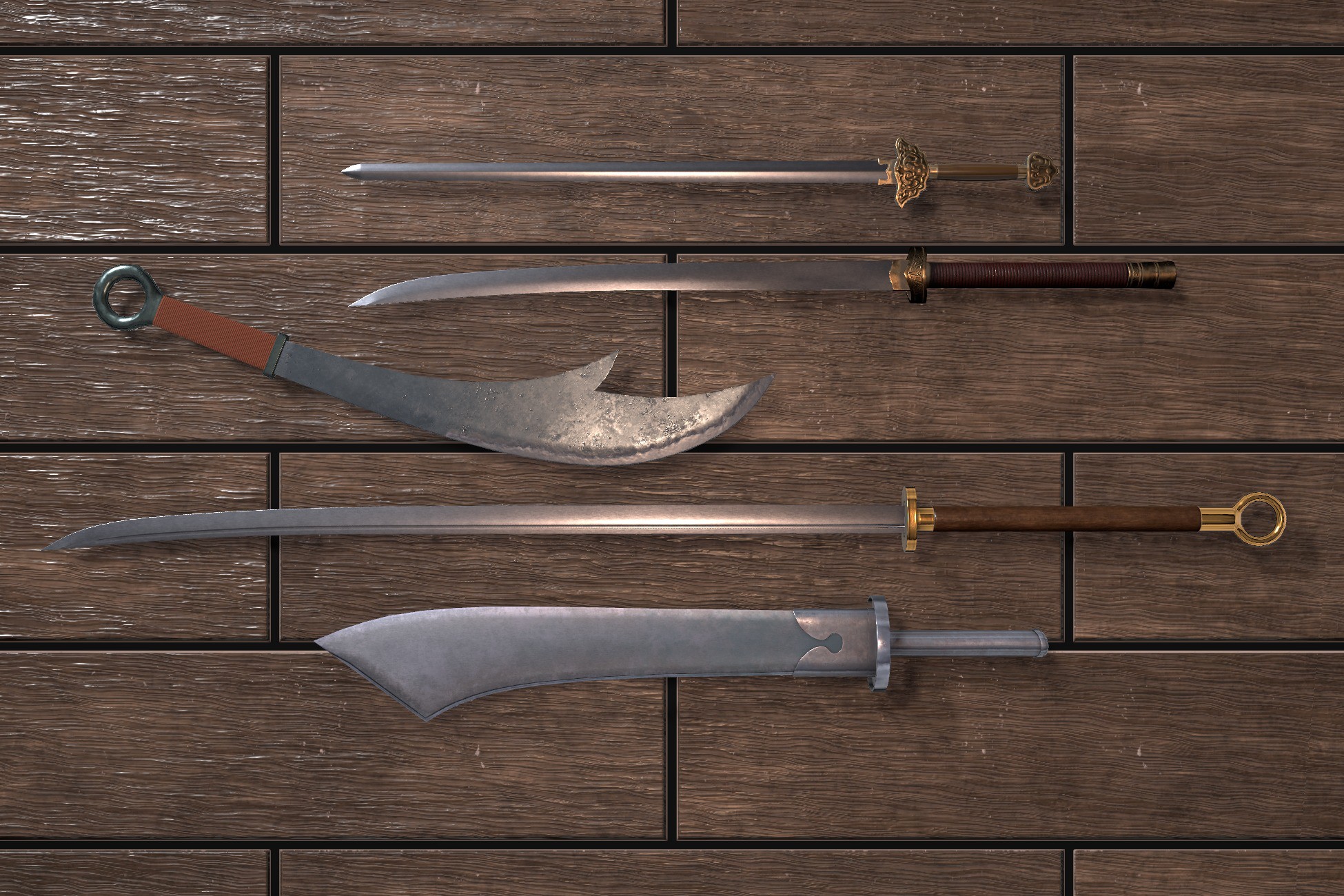 Sword Weapon Pack Vol 02 | 3D Weapons | Unity Asset Store