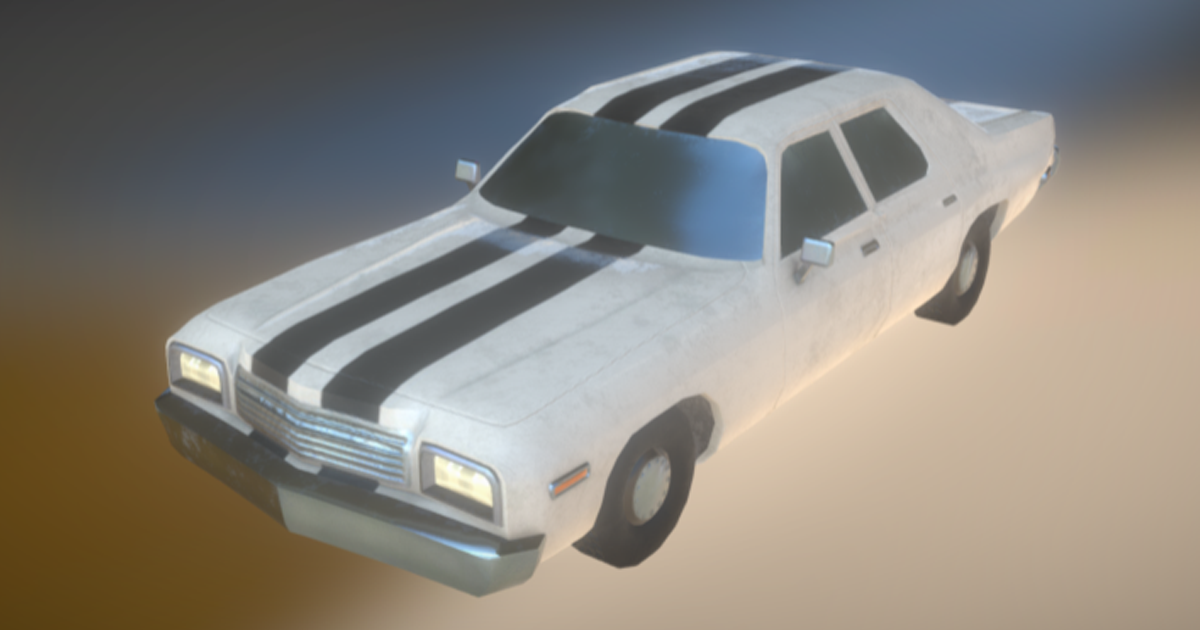 Large Sedan Car with Controller | 3D Land | Unity Asset Store