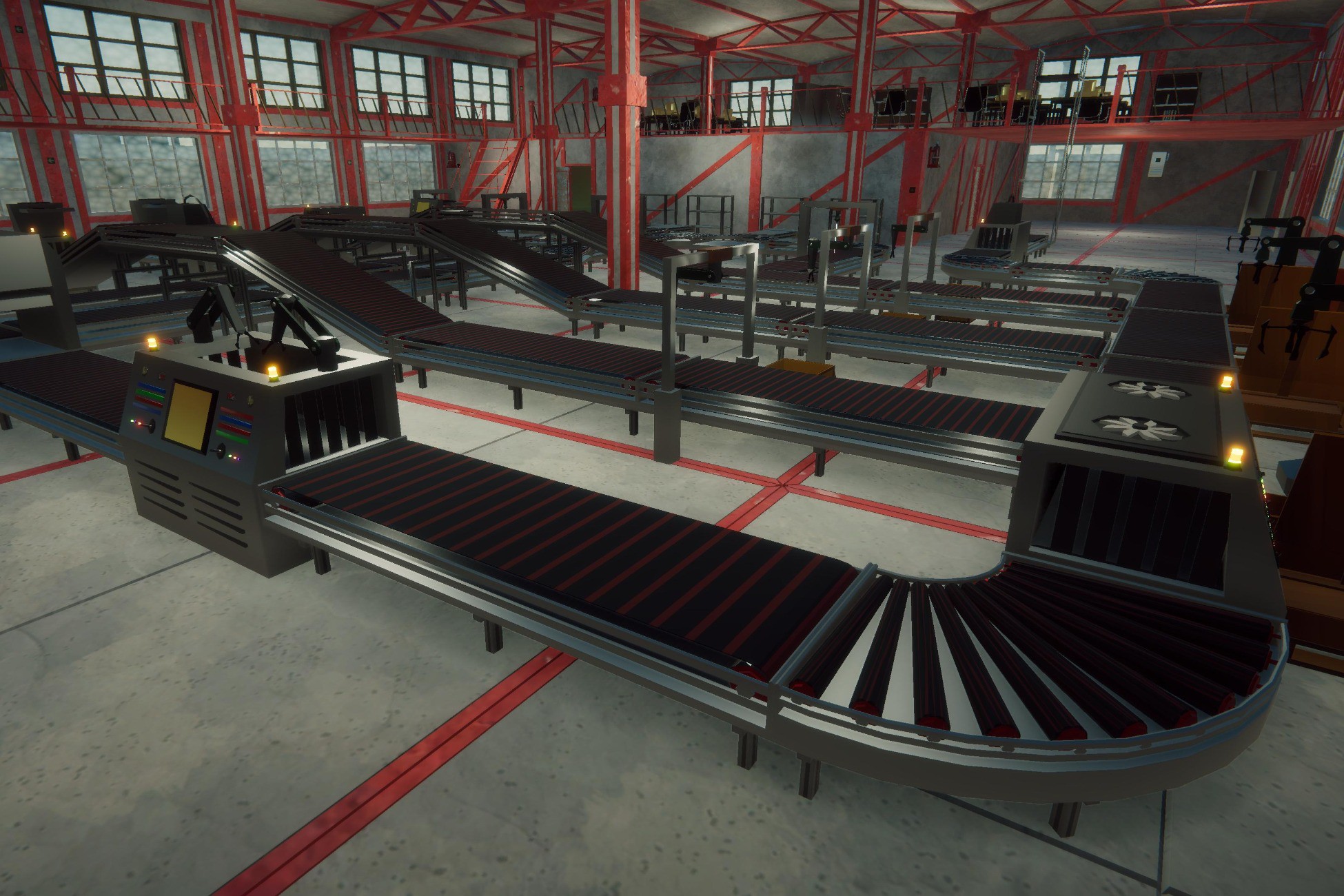 Conveyor Works – Low Poly Factory Asset Pack | 3D 산업도구 | Unity Asset Store