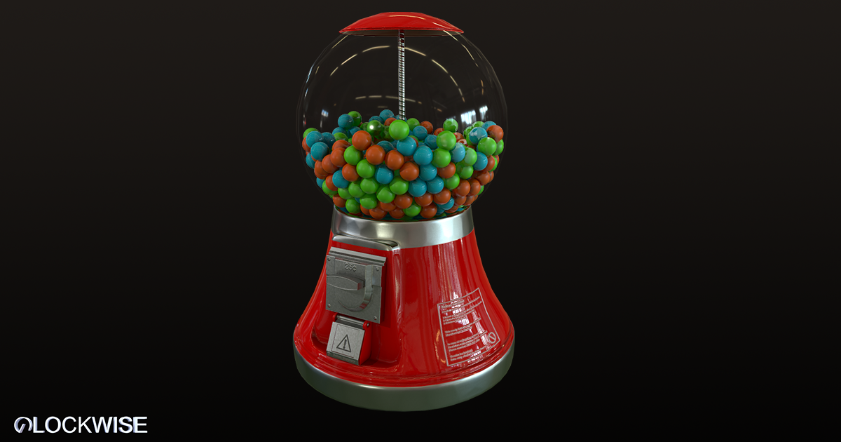 Gumball machine | 3D Props | Unity Asset Store