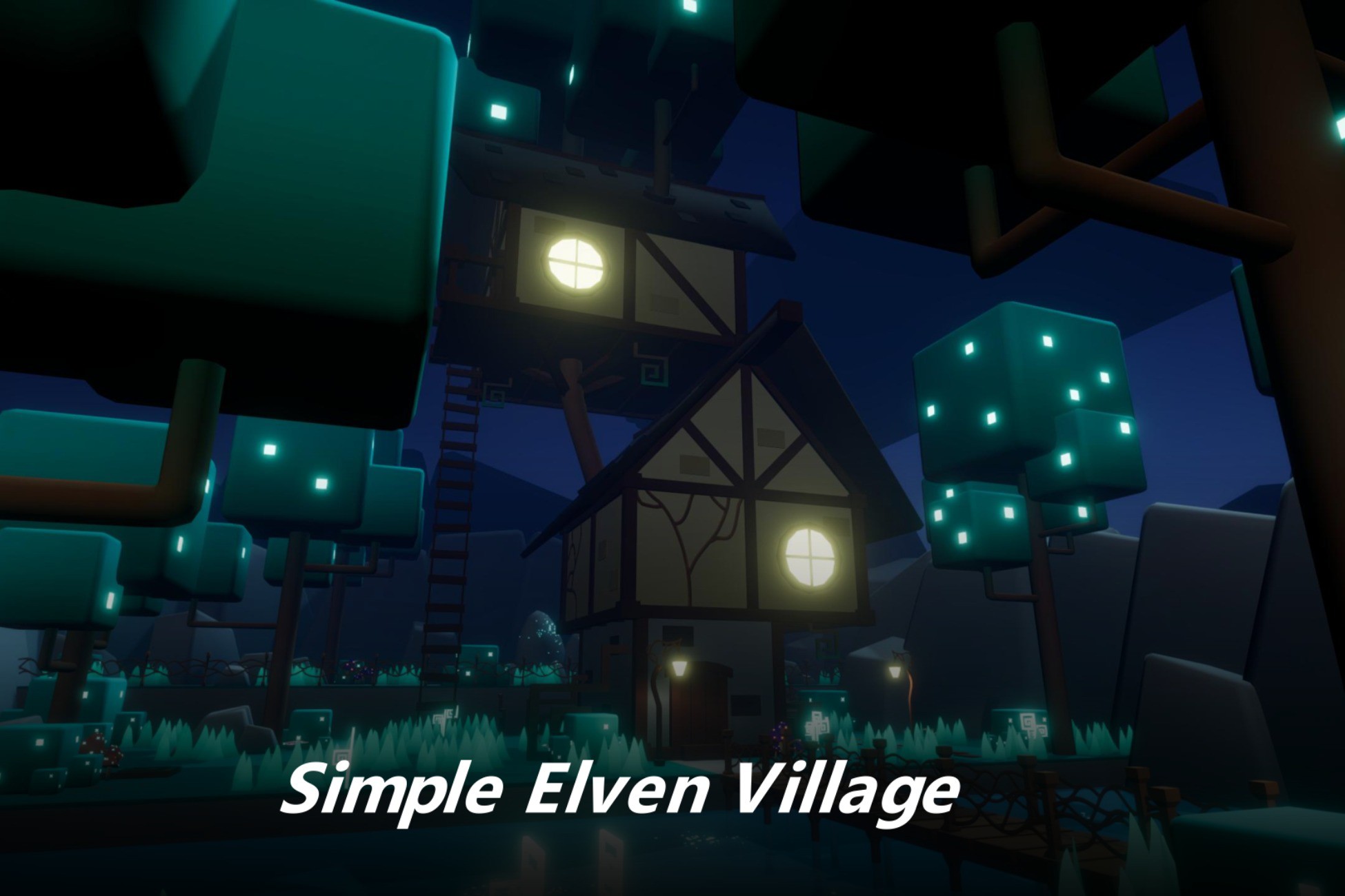 Simple Elven Village | 3D Environments | Unity Asset Store
