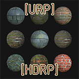 [URP][HDRP] Pack Stylized Texture 6