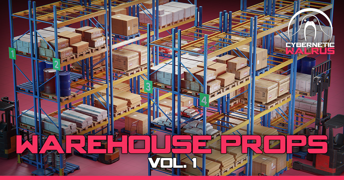 Warehouse Props Vol. 1 | 3D Props | Unity Asset Store