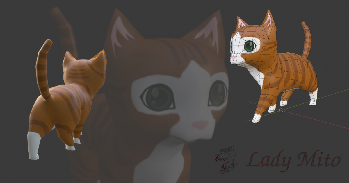 Free chibi cat | キャラクター | Unity Asset Store