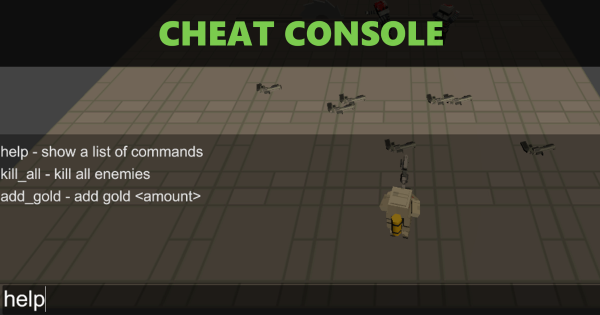 Cheat Console | Utilities Tools | Unity Asset Store
