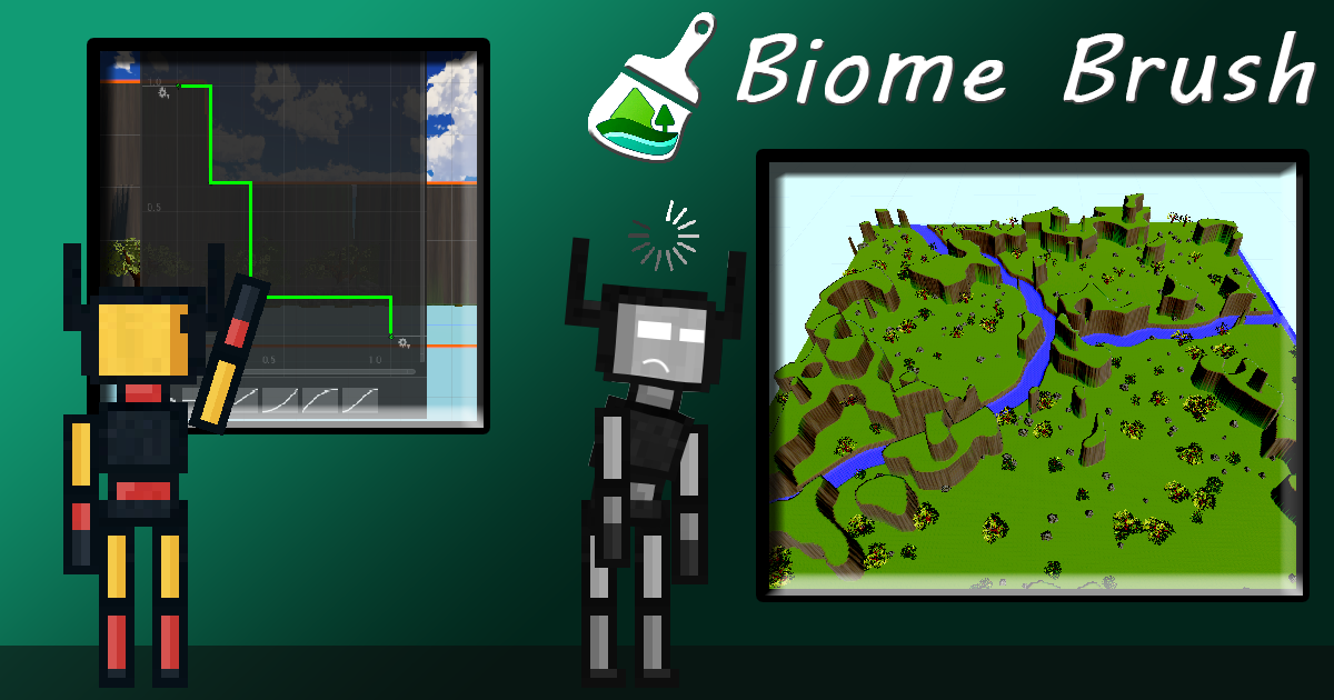 Biome Brush A Procedural Terrain Generator | 地形 | Unity Asset Store