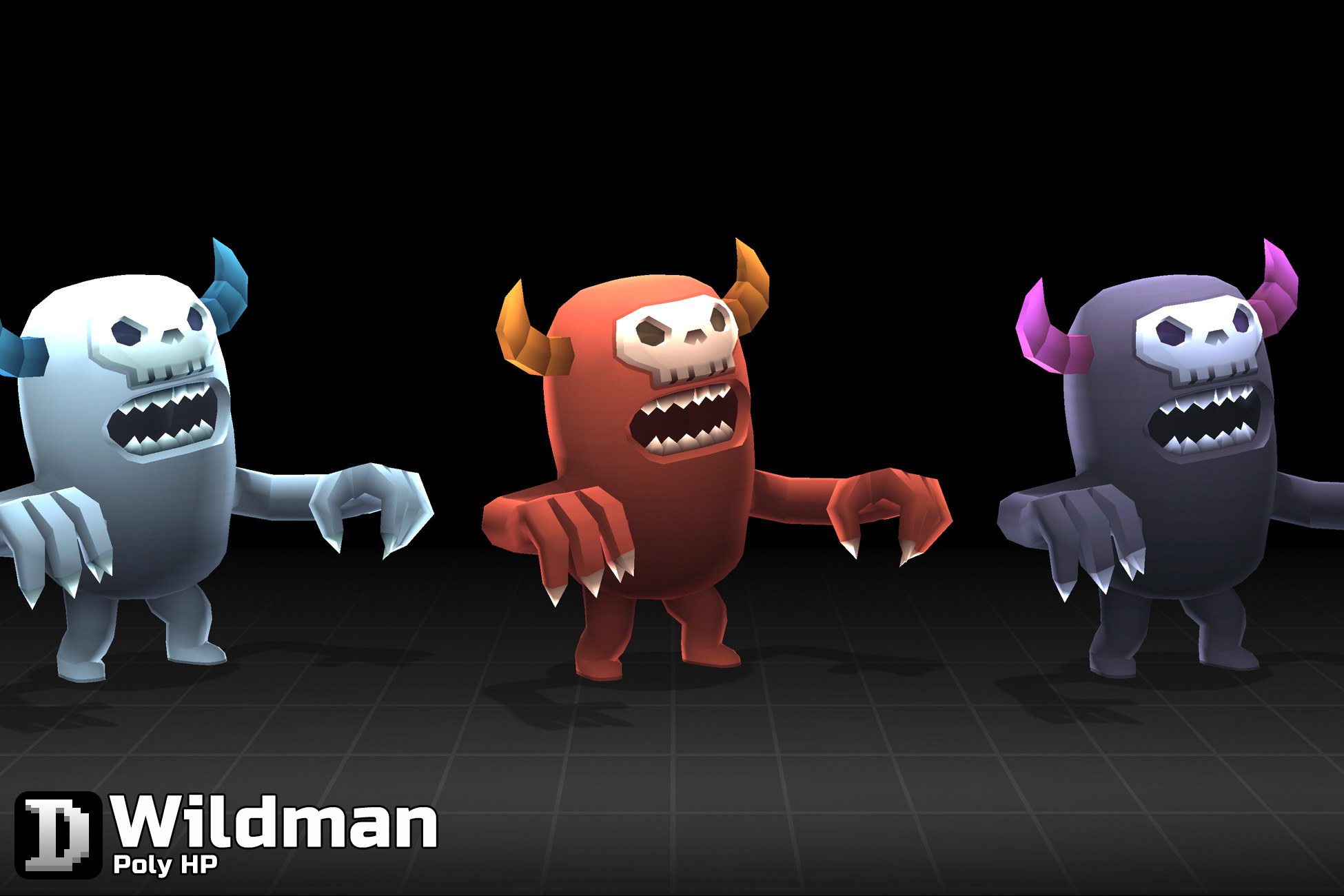 Poly HP - Wildman | 3D Creatures | Unity Asset Store